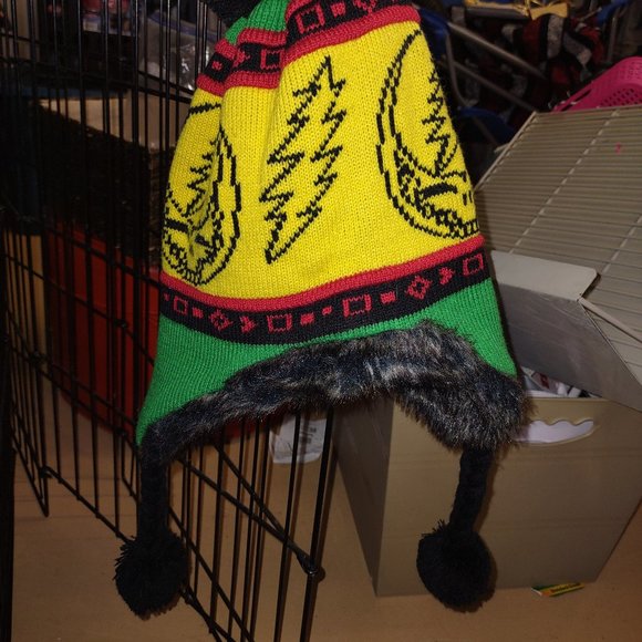 Accessories | Furlined Hat From Grateful Dead With Steal Your Face ...